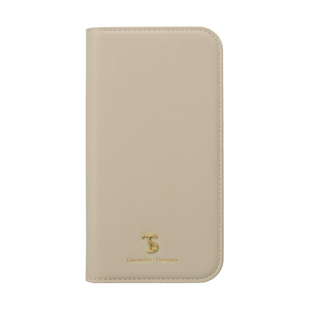 Samantha Thavasa -Folio Case for iPhone2024 6.1inch [ Beige ] Beige ...