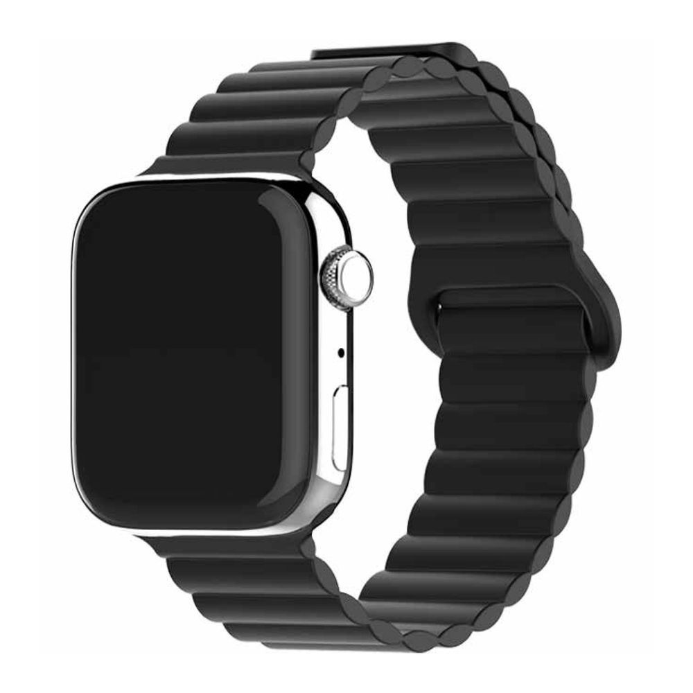 Apple Watch 38/40/41 シリコンマグネットバンド ブラック ALG-WS01BK｜の通販はソフマップ[sofmap]