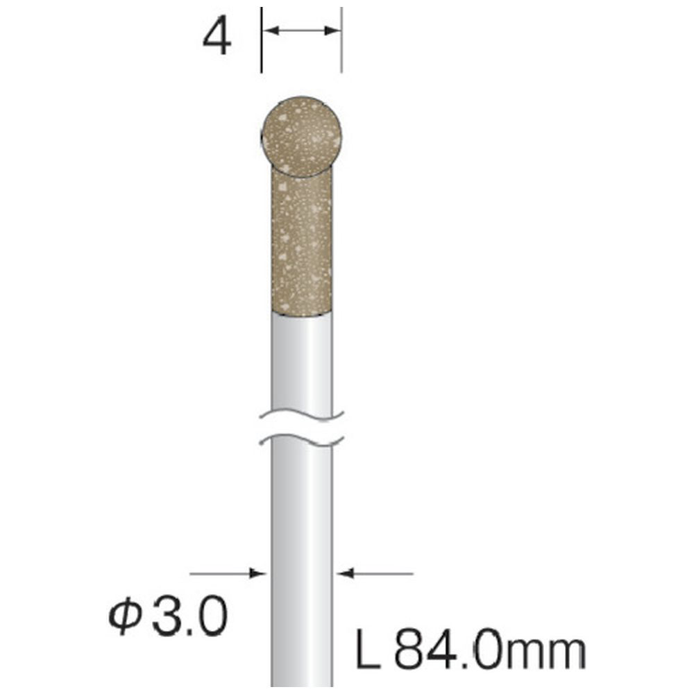 ミニモ ロングシャフトゴム砥石 ＃180 φ4 DB3831｜の通販はソフマップ[sofmap]
