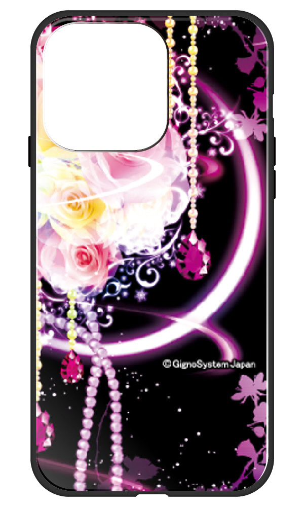 iPhone 13 Pro 幻想デザイン ガラスハイブリッド H. 幻想ピンクローズ｜の通販はソフマップ[sofmap]