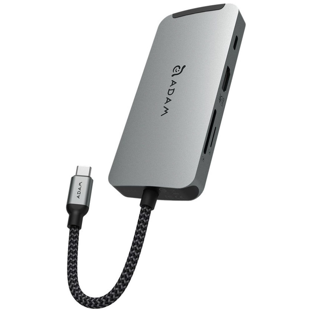 [USB-C オス→メス カードスロットx2 / HDMI / VGA / USB-Ax3 / USB-C]USB PD対応 100W ドッキングステーション CASA ...