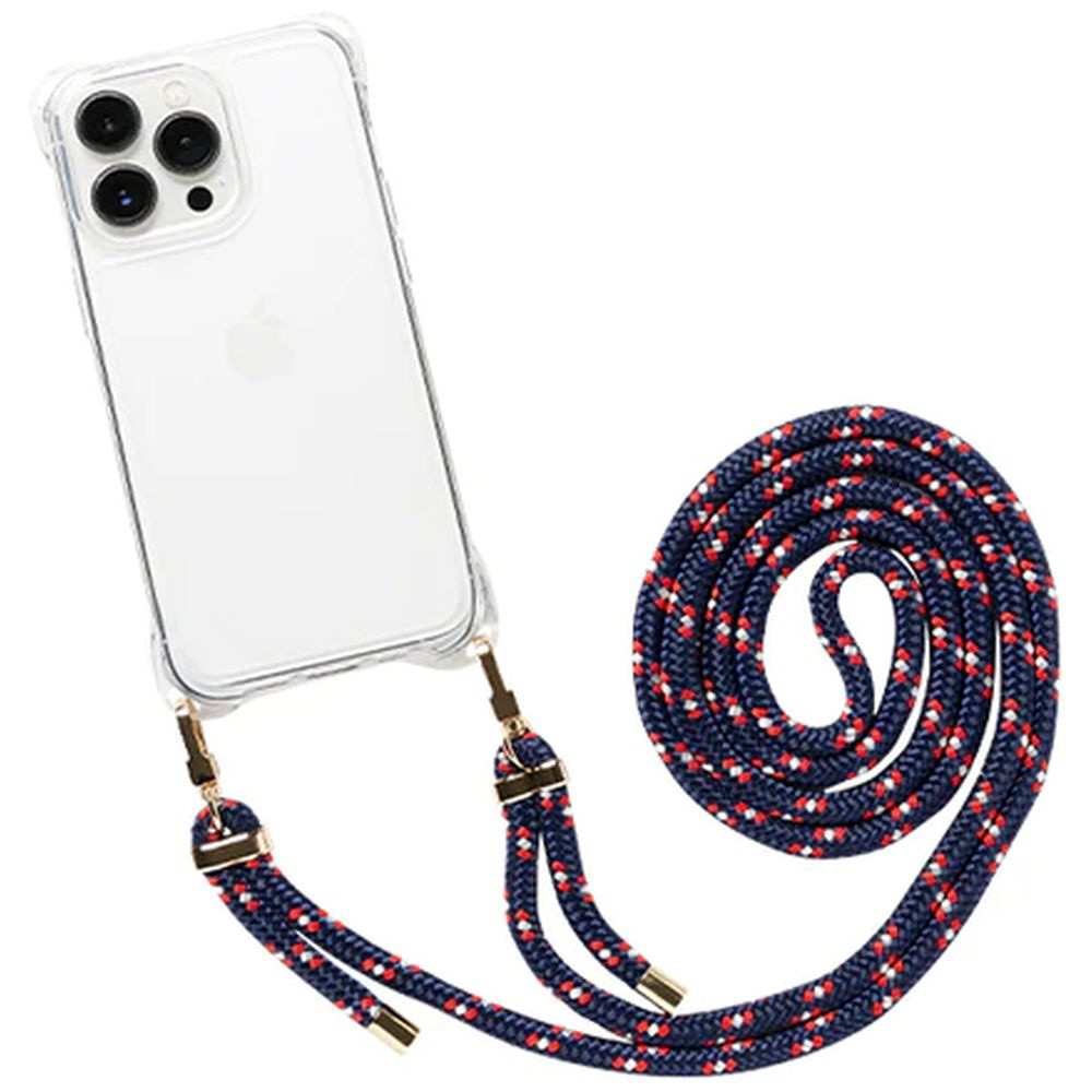 [iPhone 13 Pro専用]ULTRA FINE 4つ角ストラップホール付クリアケース ショルダーストラップ付き｜の通販はソフマップ[sofmap]