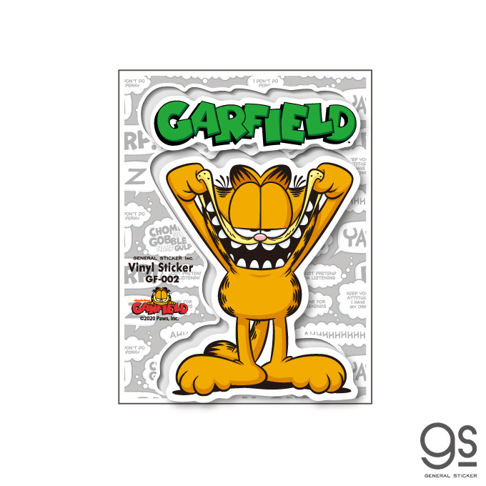 ハーフカットステッカー GARFIELD スマイル GF-002｜の通販はソフマップ[sofmap]