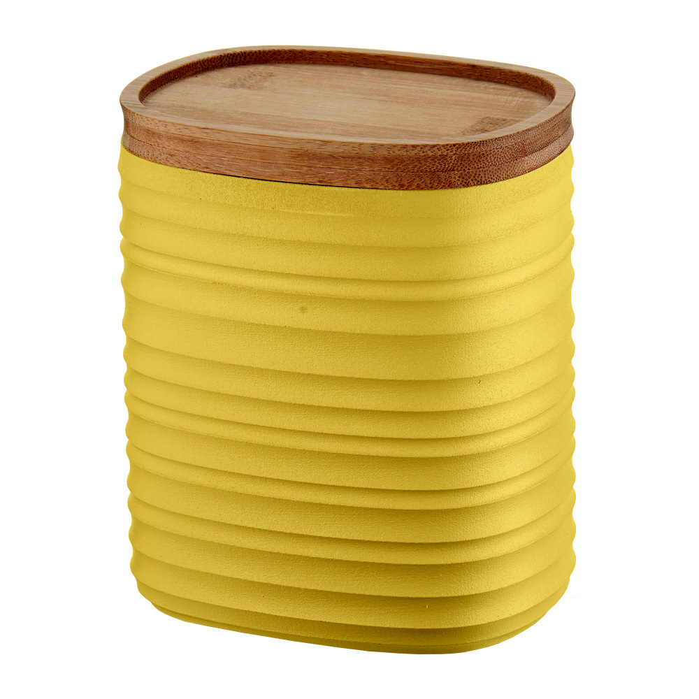 蓋付ストレージジャー 1000ml 8P TIERRA イエロー GVS181800-206｜の通販はソフマップ[sofmap]