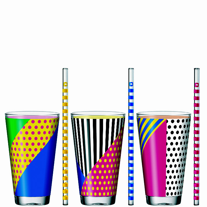 タンブラー＆ストロー 300ml 6Pアソート LVS026673｜の通販はソフマップ[sofmap]