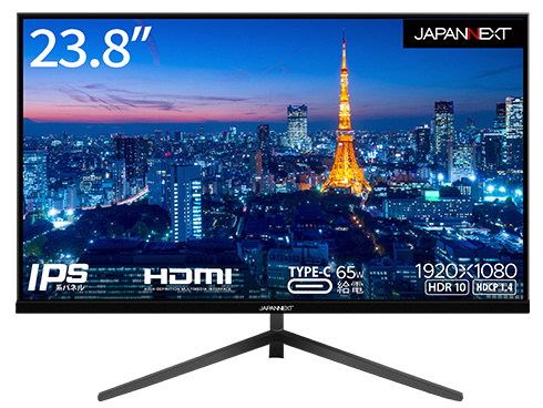 USB-C接続 PCモニター JN-IPS2380FHDR-C65W [23.8型 /フルHD(1920×1080) /ワイド]｜の通販はソフマップ[sofmap]