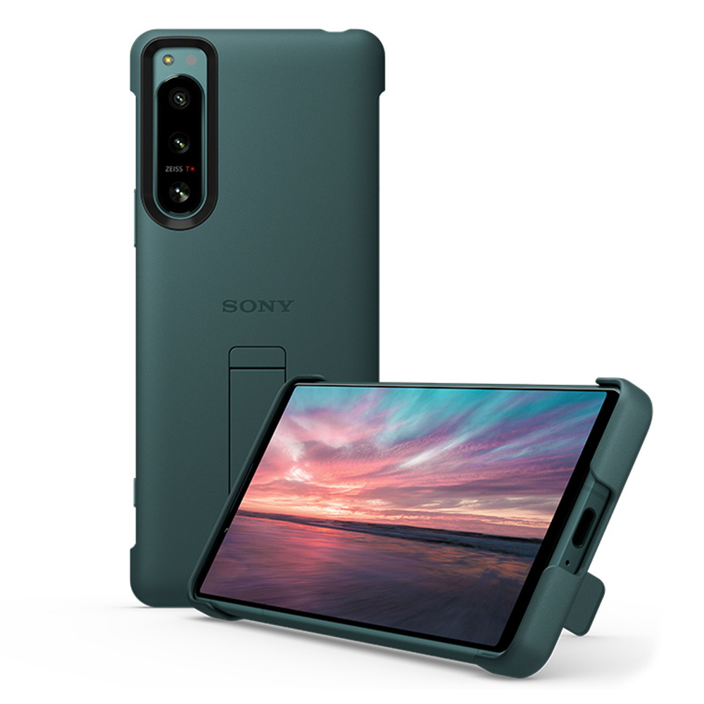ソニー純正 国内正規品 Xperia 5 IV SO-54C SOG09 Style Cover with Stand Green ソニー グリーン XQZ-CBCQ/GJPCX｜の通販は ...