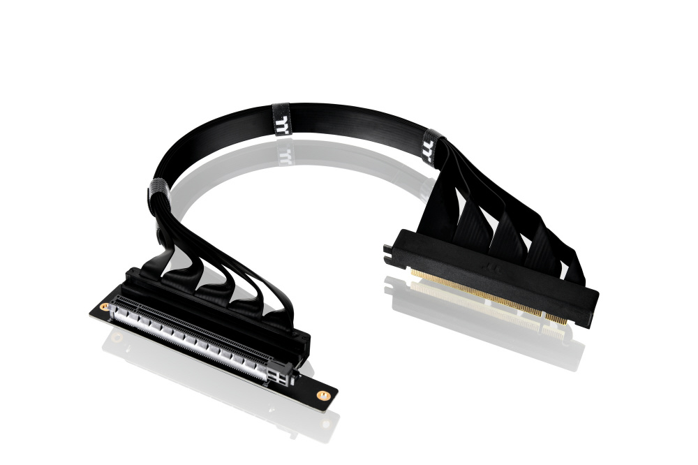 ライザーケーブル PCI-E 4.0 Dual 90 Degree Riser Cable 400mm Black AC-077-CO1OTN-C1｜の通販はソフマップ[sofmap]