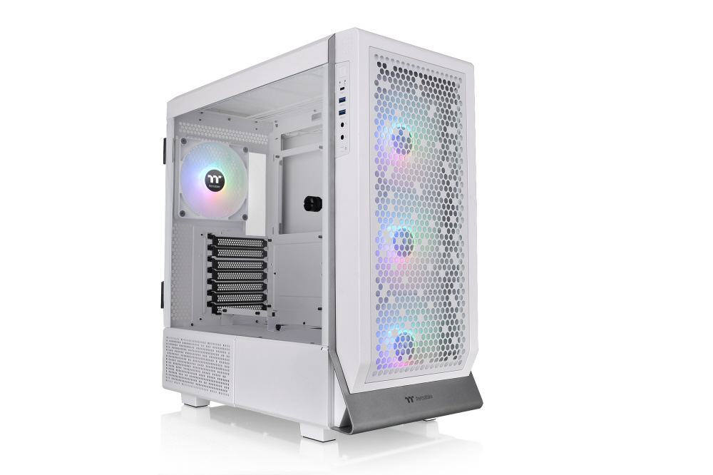 PCケース [ATX /Micro ATX /Extended ATX /Mini-ITX] Ceres 500 TG ARGB Snow Edition ホワイト CA-1X5-00M6WN ...
