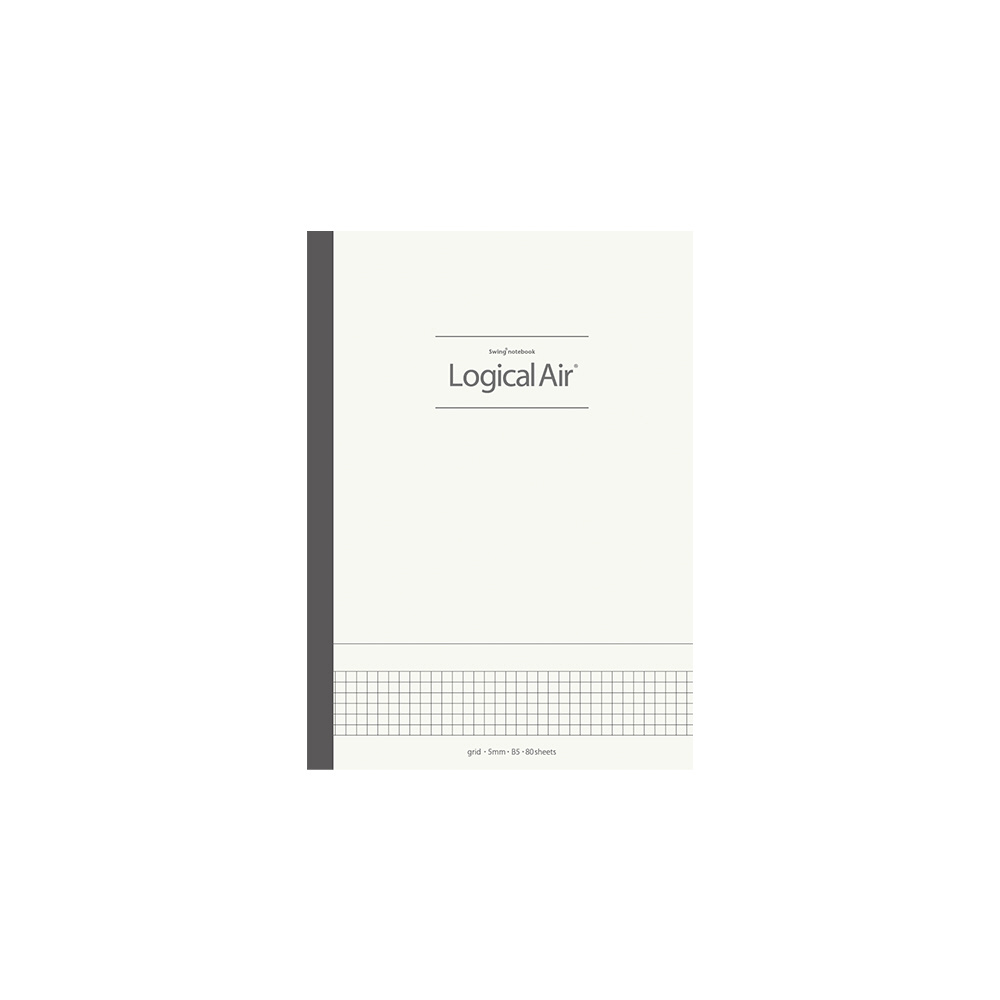 ノート 80枚 [B5/5mm/方眼罫線] ロジカル・エアー ビジネスユース アイボリー B552SIV｜の通販はソフマップ[sofmap]
