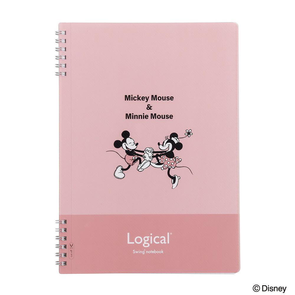 Wリングノート ディズニー オールドタイプ B5 スイング・ロジカル ピンク｜の通販はソフマップ[sofmap]