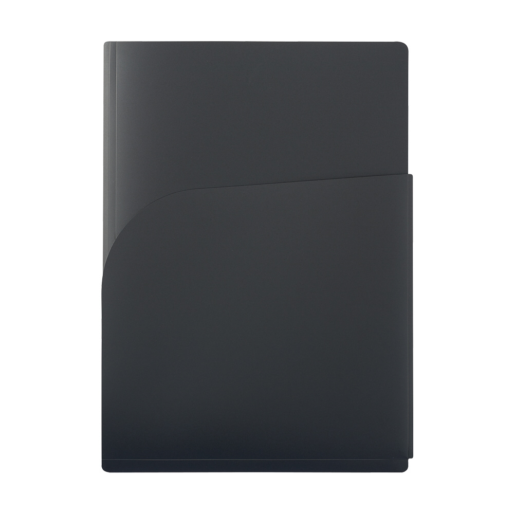 SELFANA ソリッドホルダー＜オープンポケットタイプ＞ A4 ピュアブラック F7201-24｜の通販はソフマップ[sofmap]