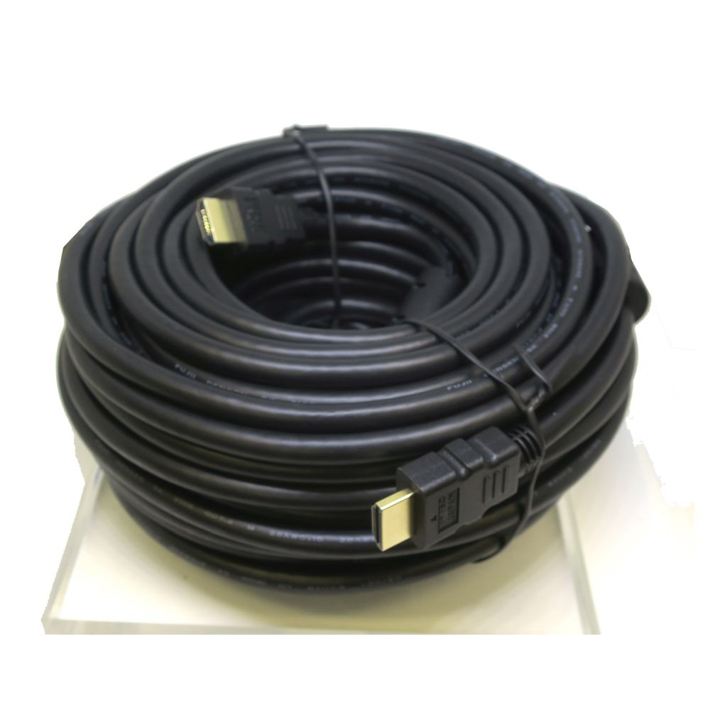 HD4465 HDMIケーブル ver1.4 フェライトコア付 ブラック [20m /HDMI⇔HDMI /スタンダードタイプ]｜の通販はソフマップ[sofmap]