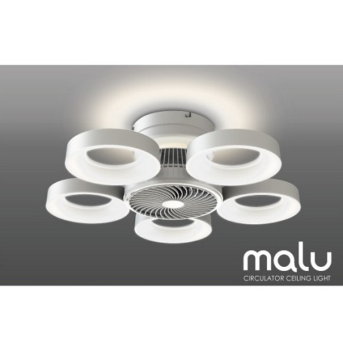 サーキュレーター機能搭載LEDシーリングライト TAKIZUMI TLFR12184 [リモコン付き /12畳 /白色～電球色]｜の通販はソフマップ[sofmap]