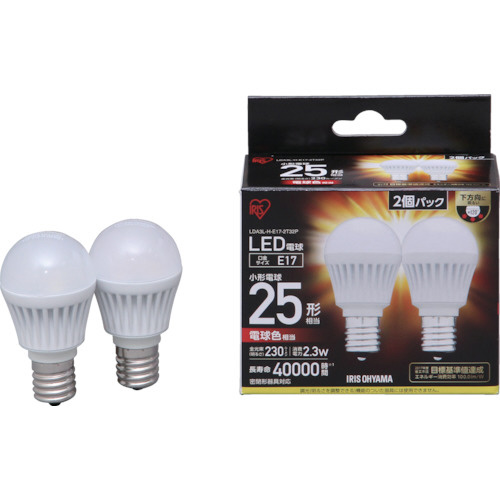 IRIS LED電球2個セット 小形 電球色25形相当（230lm）｜の通販はソフマップ[sofmap]
