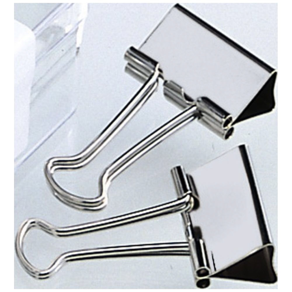 ダブルクリップ カラーミックス 中 25mm 50個