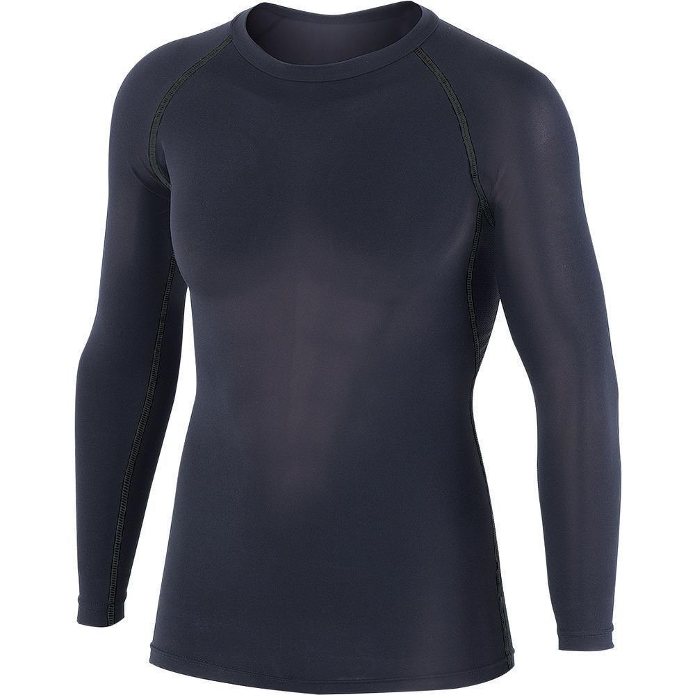 BT冷感・消臭 パワーストレッチ 長袖クルーネックシャツ ブラック LL JW-623｜の通販はソフマップ[sofmap]