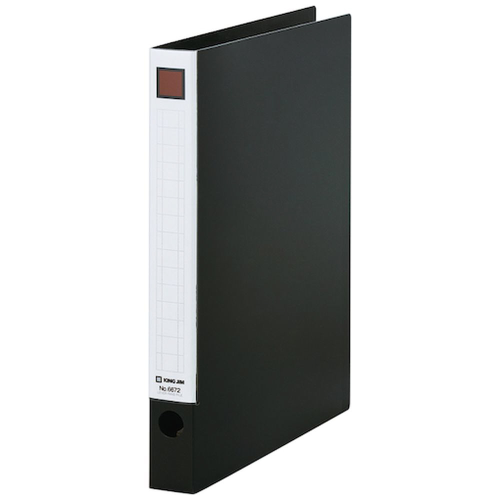 レバーリングファイル [A4/タテ型] 黒 6672-BK｜の通販はソフマップ[sofmap]