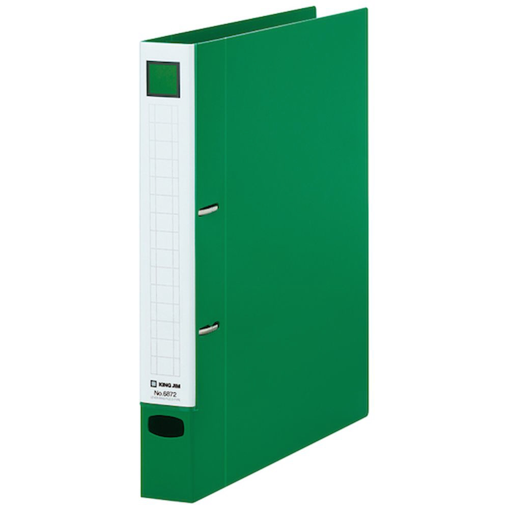レバーリングファイル Dタイプ [A4/タテ型] 緑 6872-G｜の通販はソフマップ[sofmap]