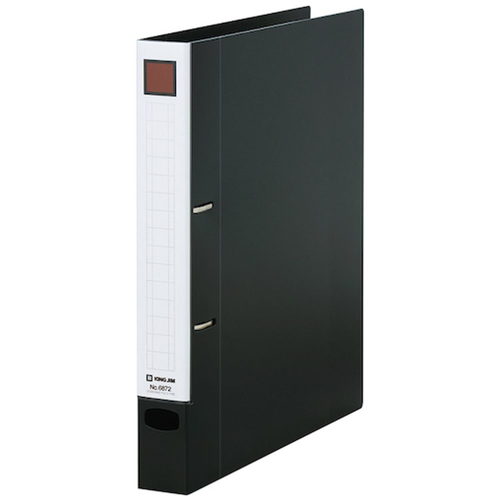 レバーリングファイル Dタイプ [A4/タテ型] 黒 6872-BK｜の通販はソフマップ[sofmap]