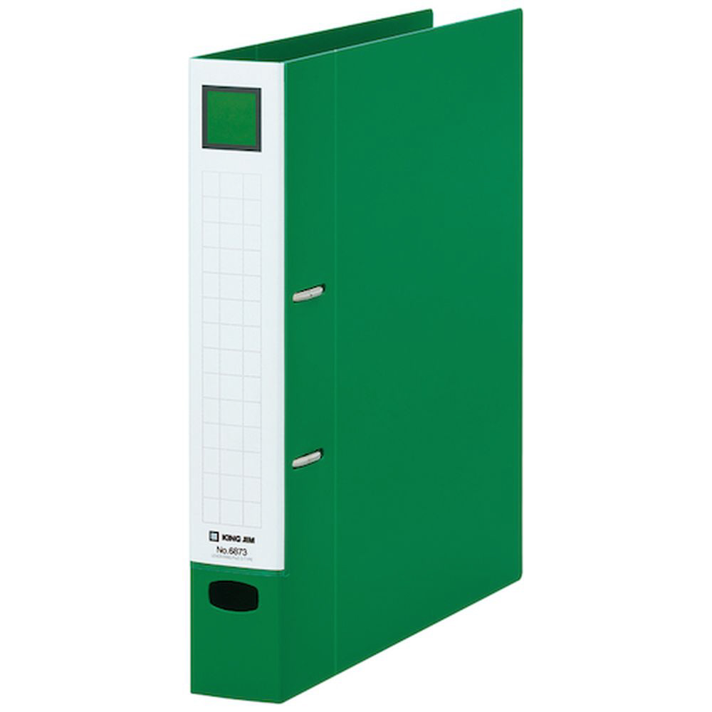 レバーリングファイル Dタイプ [A4/タテ型] 緑 6873-G｜の通販はソフマップ[sofmap]