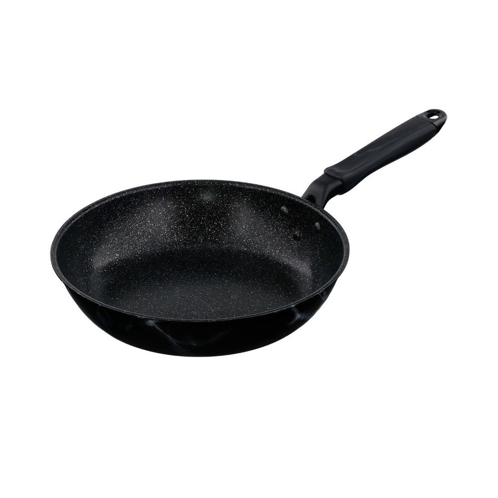 MARBLE KITCHEN フライパン 26cm IH ガス火 大理石柄 ブラック NX-132｜の通販はソフマップ[sofmap]