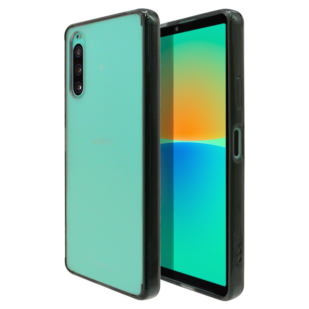 Xperia10 IV SO-52C SOG07 ケース カバー ハイブリッド 耐衝撃吸収 強い 頑丈 TPUバンパー+PC ストラップホール エクスペリア 10マーク4 スマホケース｜の通販 ...