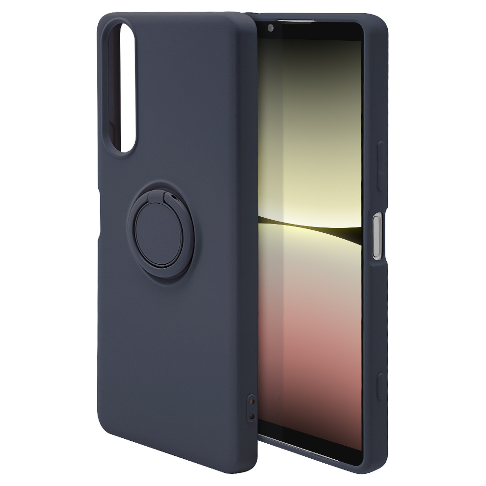 Xperia 5 IV TPUリングケース ネイビー 7323XP54TP｜の通販はソフマップ[sofmap]