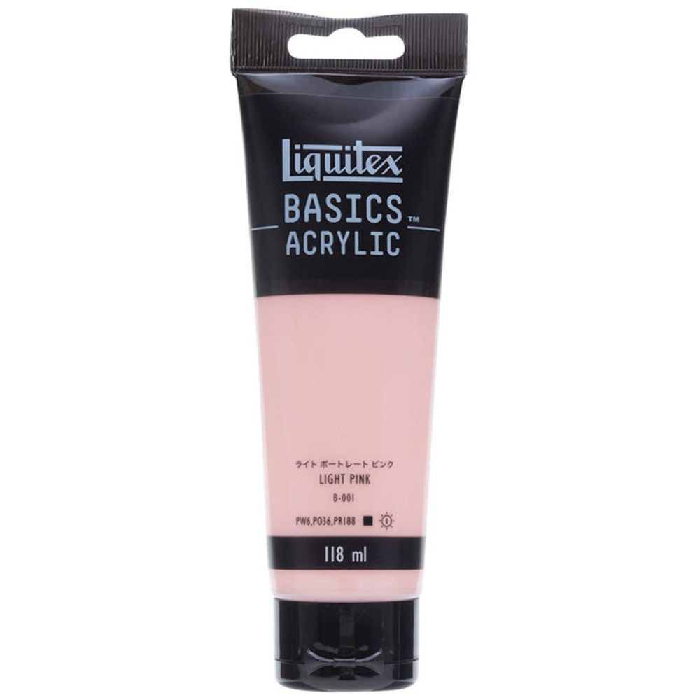 アクリル絵具 118ml ベーシックス ライト ポートレート ピンク B-001｜の通販はソフマップ[sofmap]