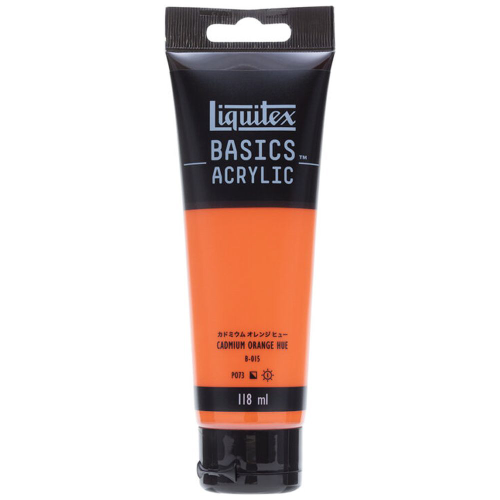 アクリル絵具 118ml ベーシックス カドミウム オレンジ ヒュー B-015｜の通販はソフマップ[sofmap]