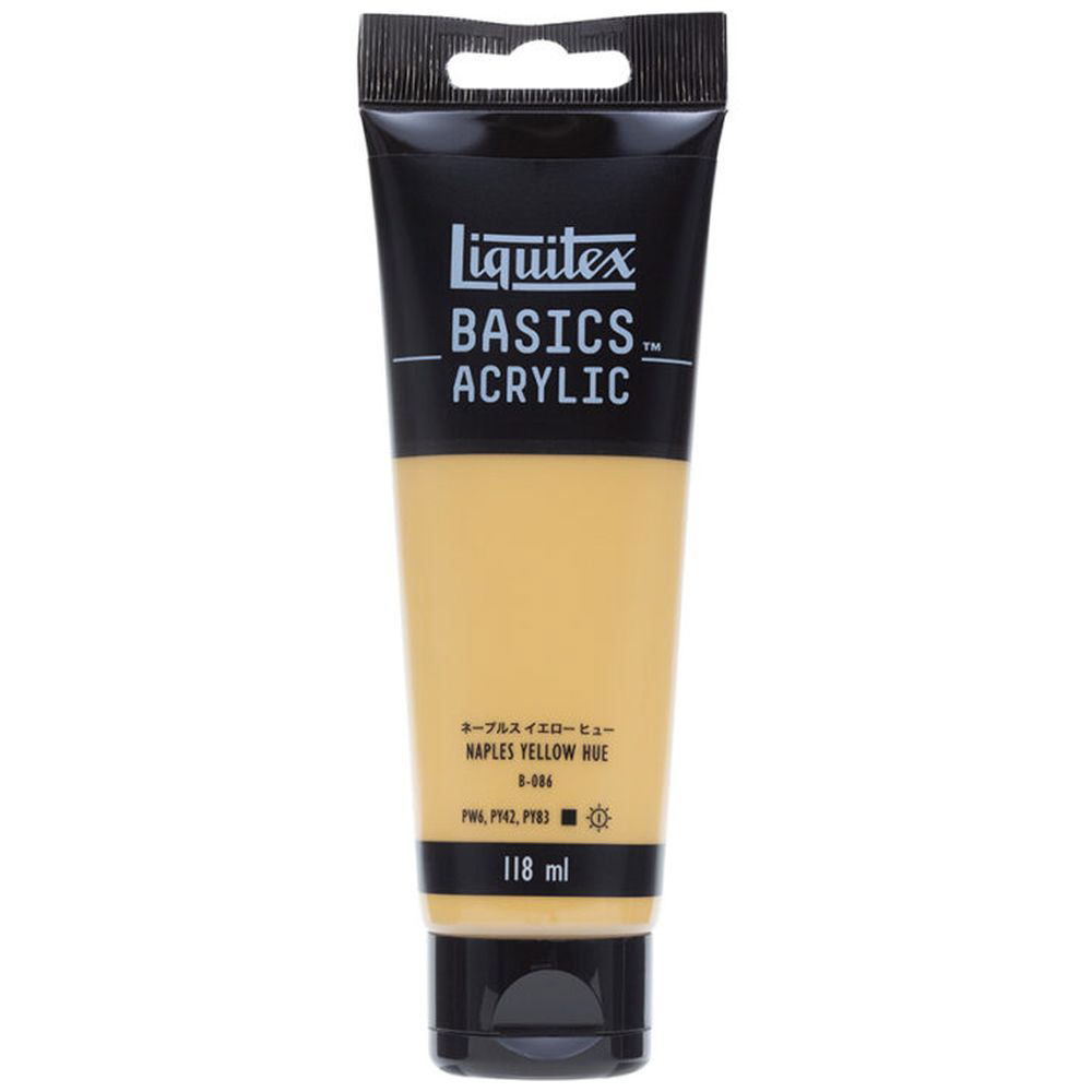 アクリル絵具 118ml ベーシックス ネープルス イエロー ヒュー B-086｜の通販はソフマップ[sofmap]
