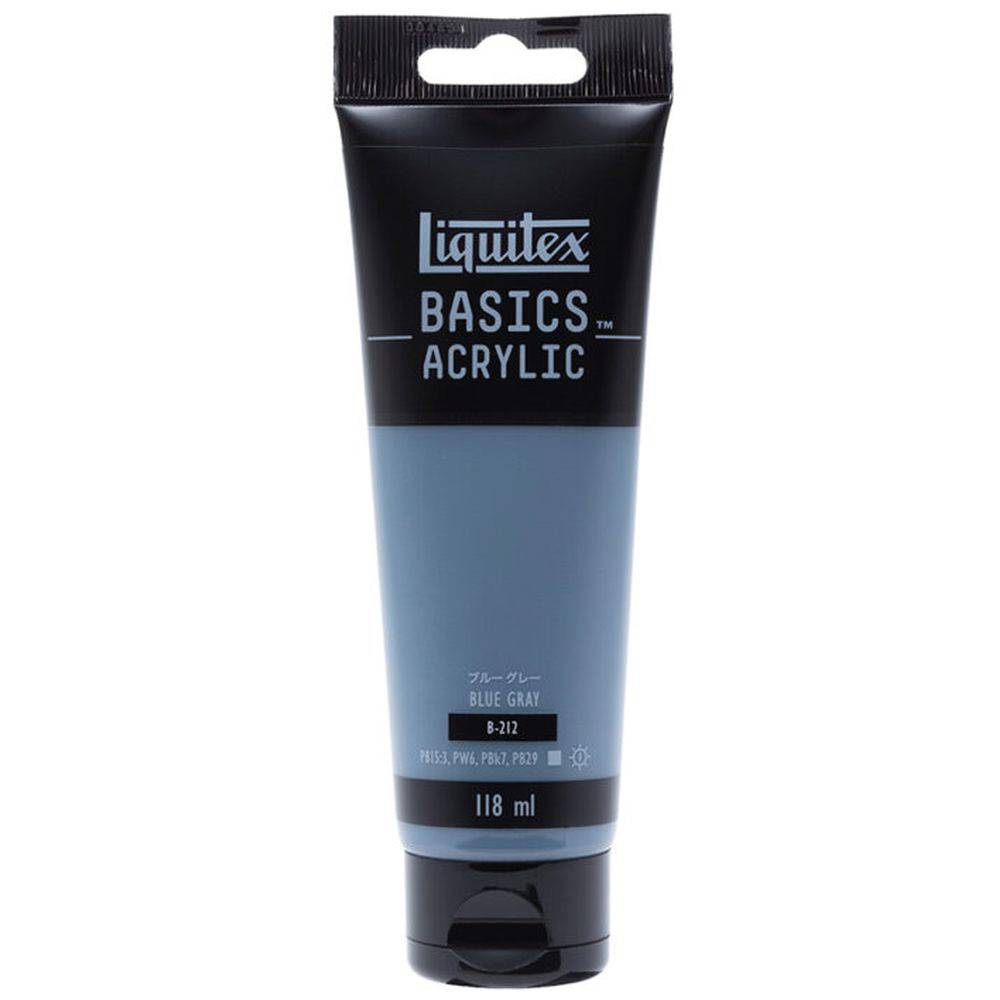 アクリル絵具 118ml ベーシックス ブルー グレー B-212｜の通販はソフマップ[sofmap]