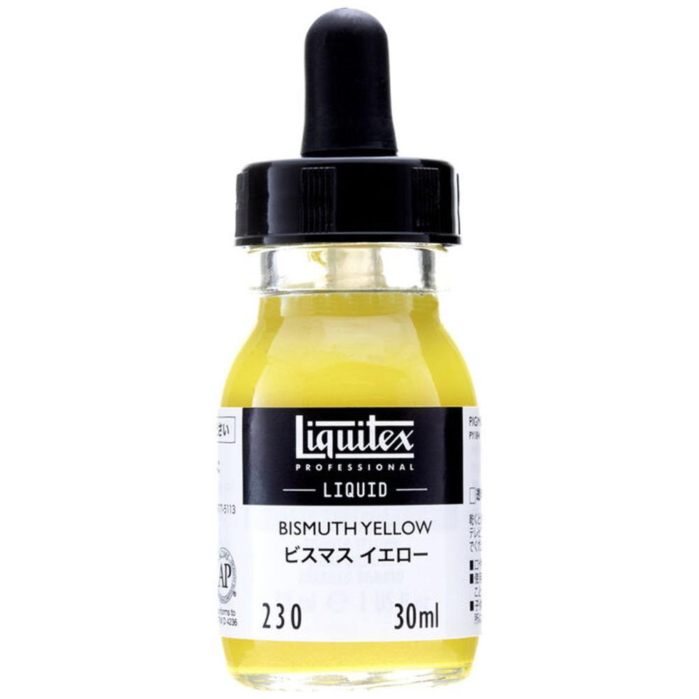 アクリル絵具 30ml リキッド ビスマス イエロー 230｜の通販はソフマップ[sofmap]