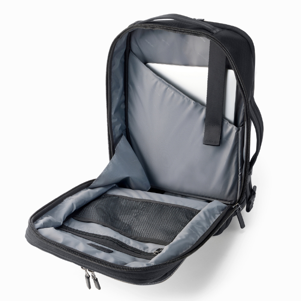 拡張機能付き バックパック JET BIZ 3 (ジェットビズ3) ブラック QZ8