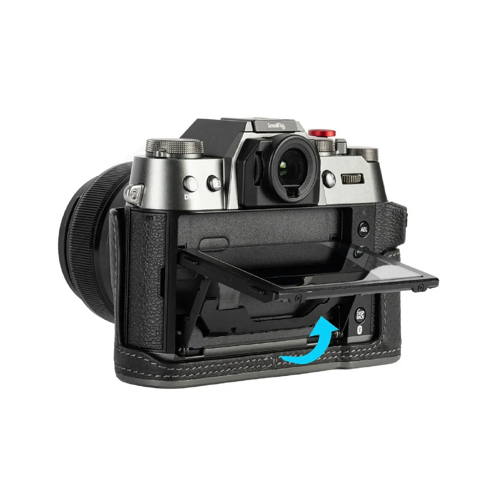 FUJIFILM X-T50用レザーハーフケースキット 4709 ブラック FUJIFILM X-T50用レザーハーフケースキット 4709 ブラック