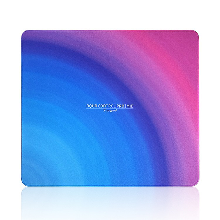 ゲーミングマウスパッド [500x500x4mm] Aqua Control Pro (MID・XLSサイズ) Neon Rainbow xr-aqua-control-pro-mid ...
