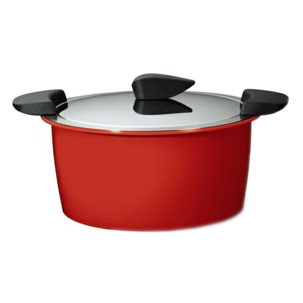 クーンリコン ホットパン 保温調理鍋 22cm 3L レッド｜の通販はソフマップ[sofmap]