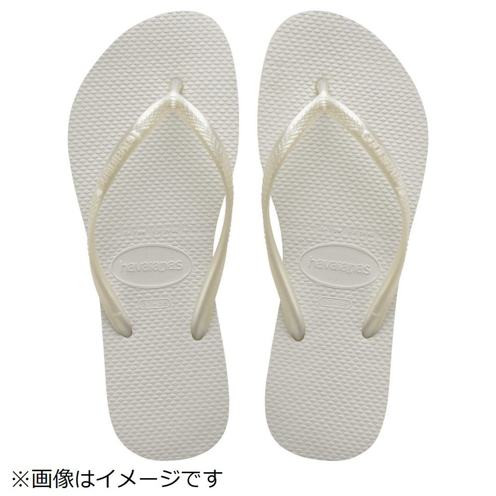 「正規輸入品」Havaianas（ハワイアナス） Slim（スリム） 334（22cm） ビーチサンダル White｜の通販はソフマップ[sofmap]