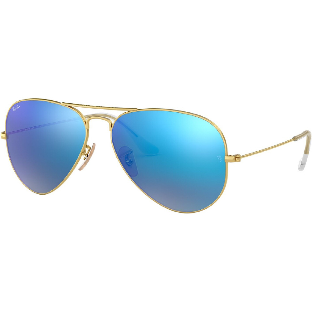 【買取】AVIATOR LARGE METAL RB3025 112/17 62mm マットゴールド/ブルーフラッシュ|レイバンの買取価格｜ラクウル