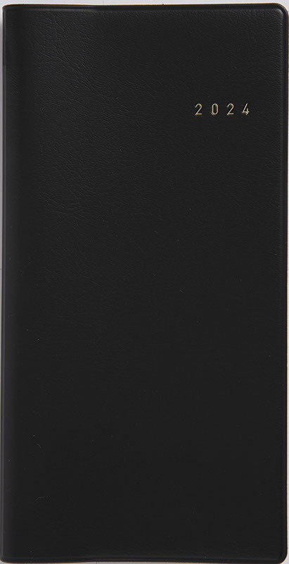 2024年版1月始まり ニューダイアリー6 レフト 黒 No.74 [ウィークリー /月曜日始まり]｜の通販はソフマップ[sofmap]