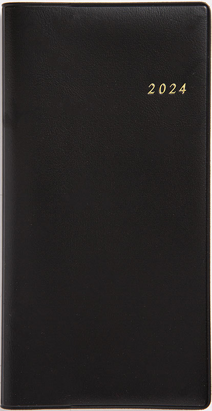 2024年版1月始まり ニューダイアリー4 レフト 黒 No.82 [ウィークリー /月曜日始まり]｜の通販はソフマップ[sofmap]