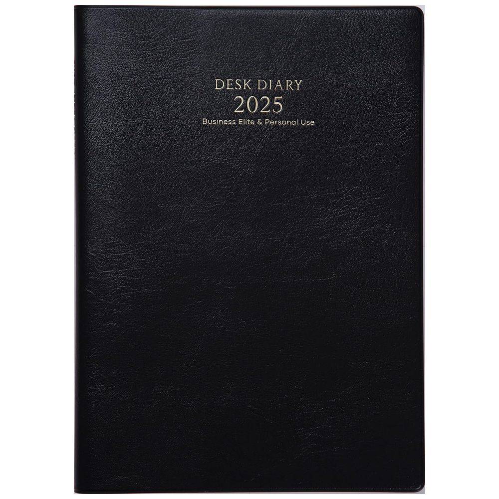 2025年版 デスクダイアリー [B5/ウィークリー/4月/月曜始まり] 黒 No.931｜の通販はソフマップ[sofmap]