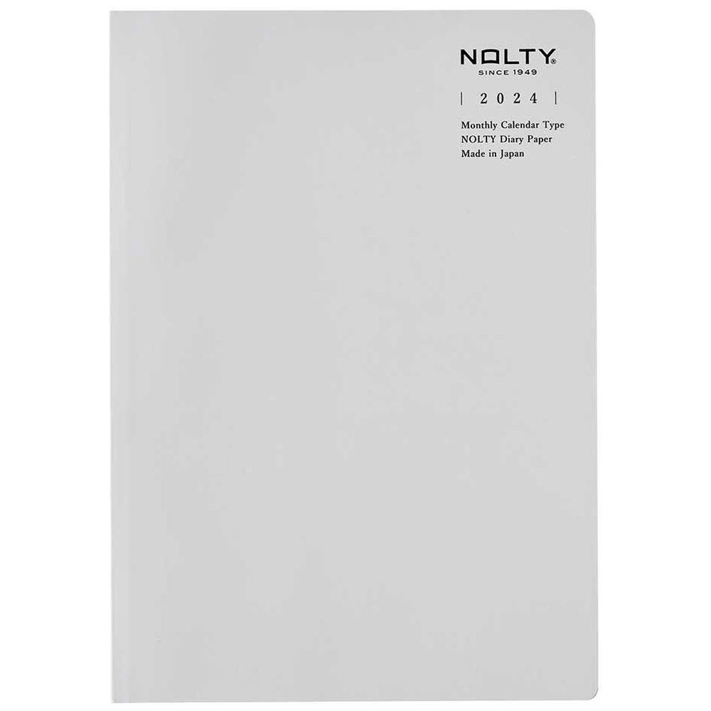 2024年版4月始まり NOLTY(ノルティ) ティオ 手帳 グレー 9301 [マンスリー /A5 /月曜日始まり]｜の通販はソフマップ[sofmap]